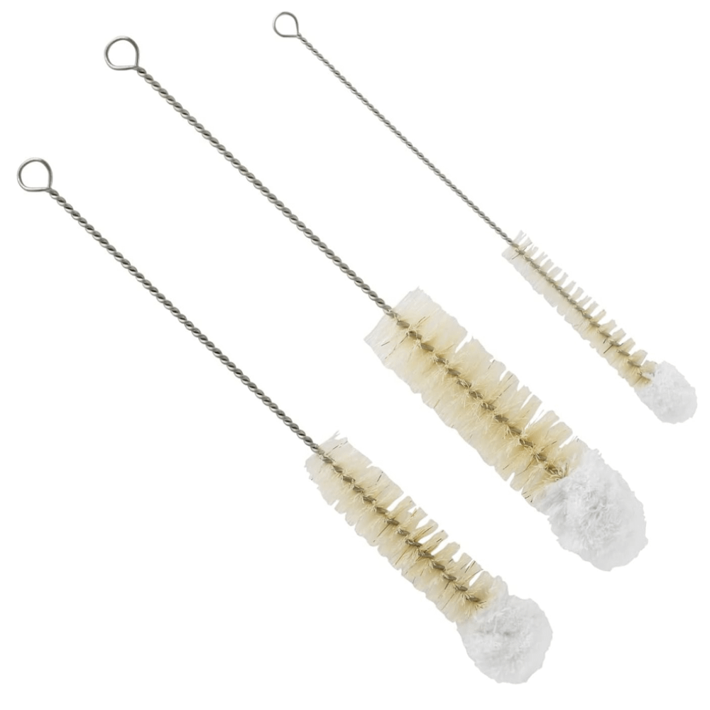Soft Tip Bottle Cleaning Brush Set – Small Bottle Brushes for Cleaning ...